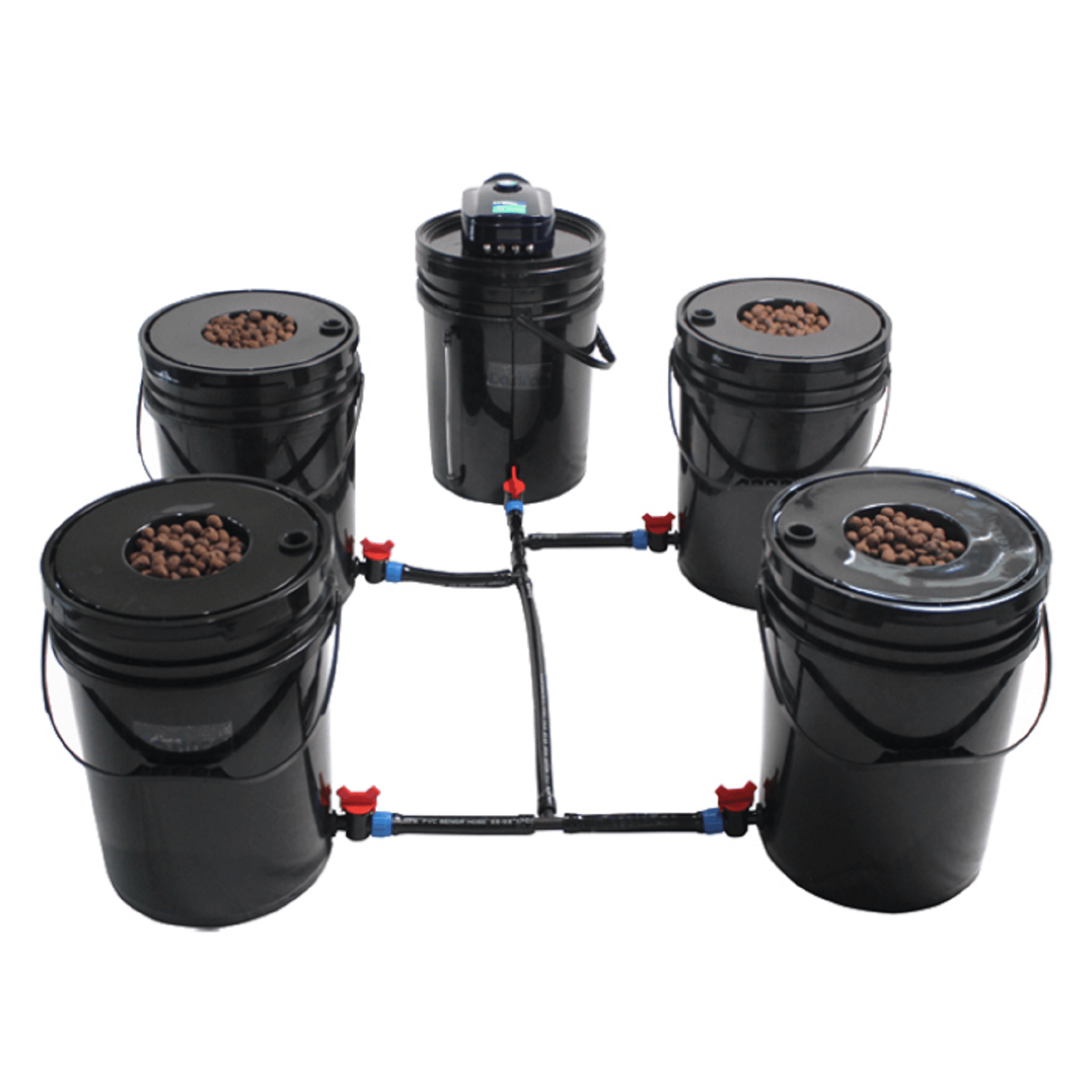Home All products Grow1 Deep Water Culture DWC 4 Bucket...